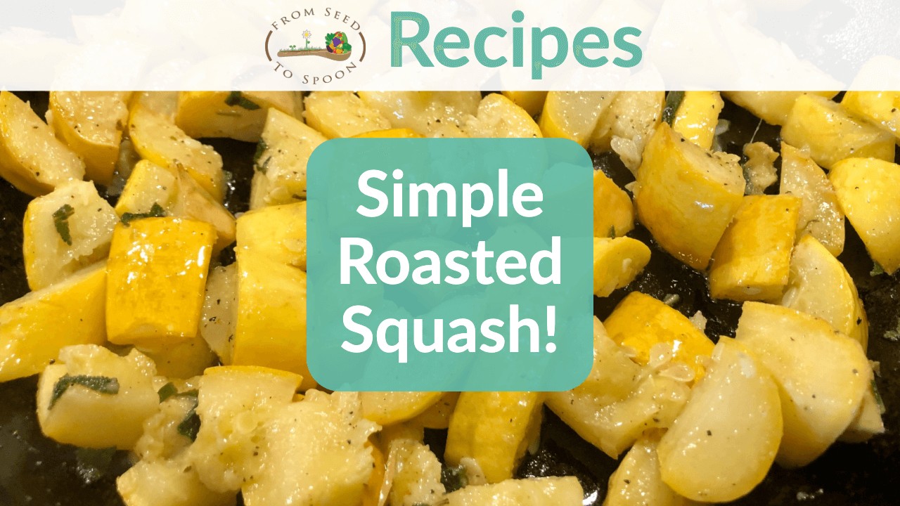 Simple Roasted Squash! – From Seed to Spoon Vegetable Garden Planner ...